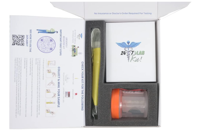 At-Home STD Testing Kit - Medical Lab & Diagnostic Testing | 247Labkit